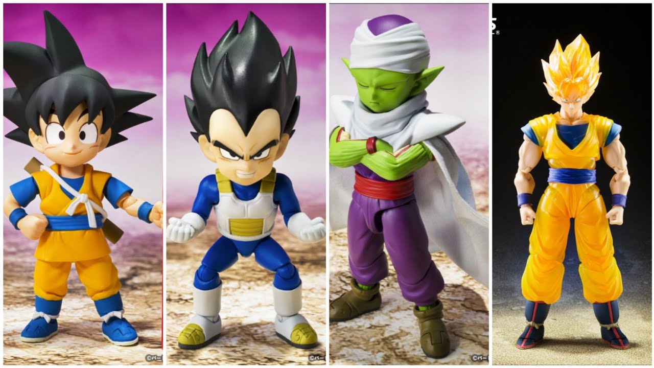 S.h.Figuarts Dragon ball daima release dates revealed & INTRO GOKU ...