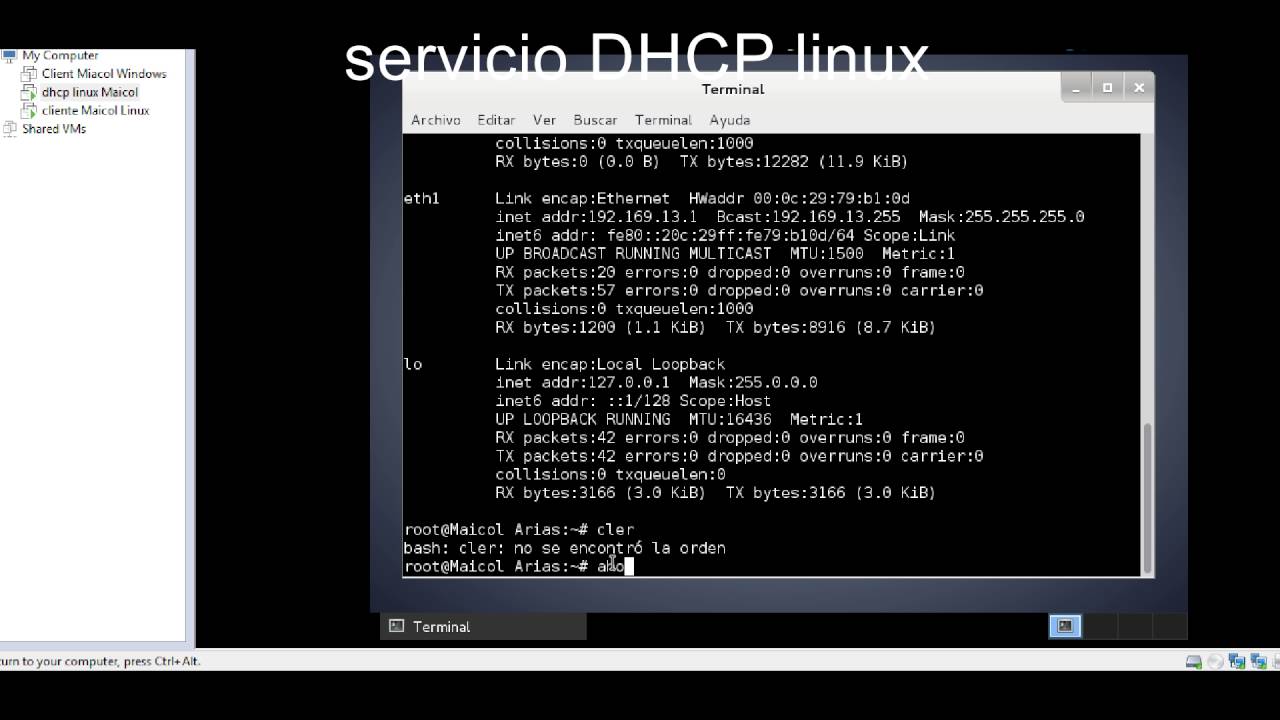 Linux Dhcp Youtube