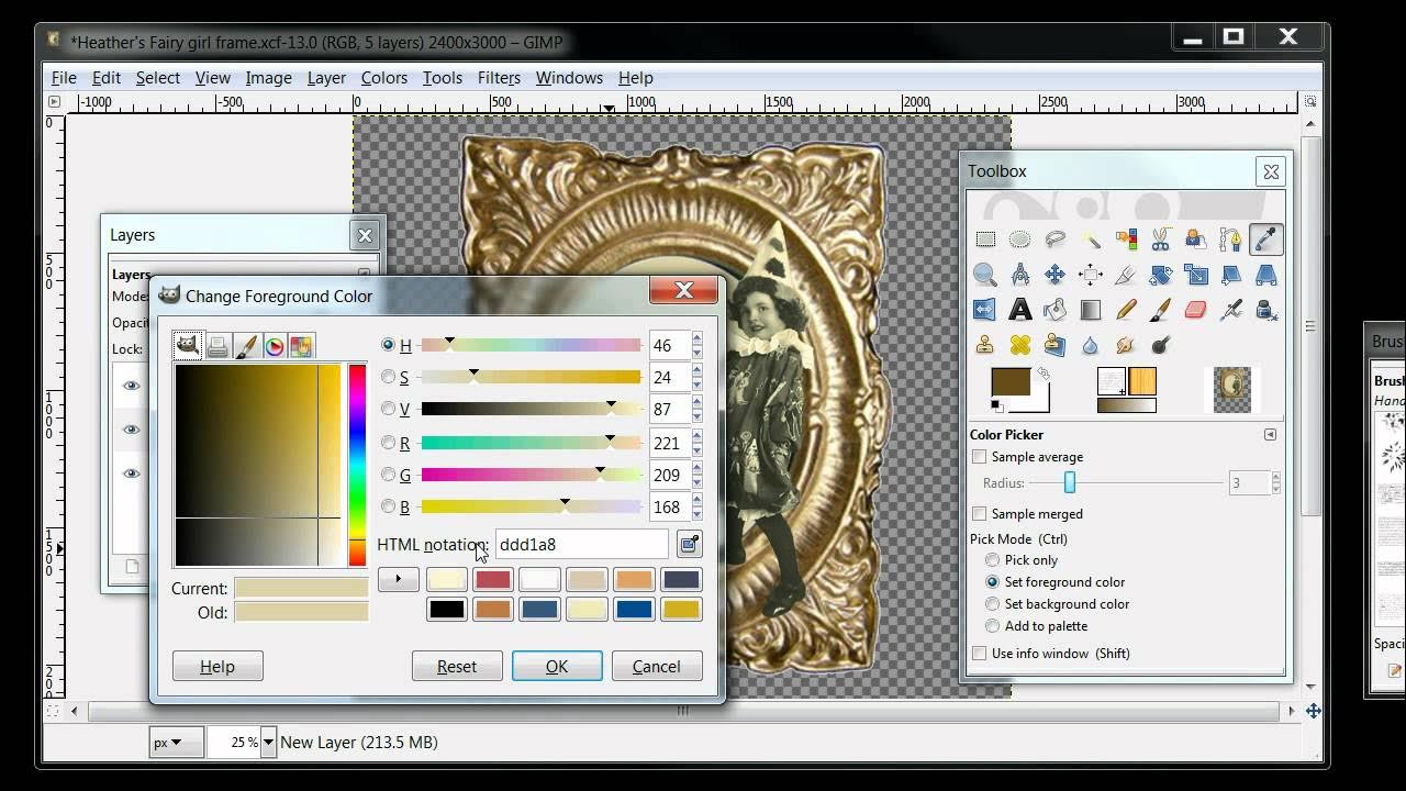 Working with Layers GIMP 2. - YouTube