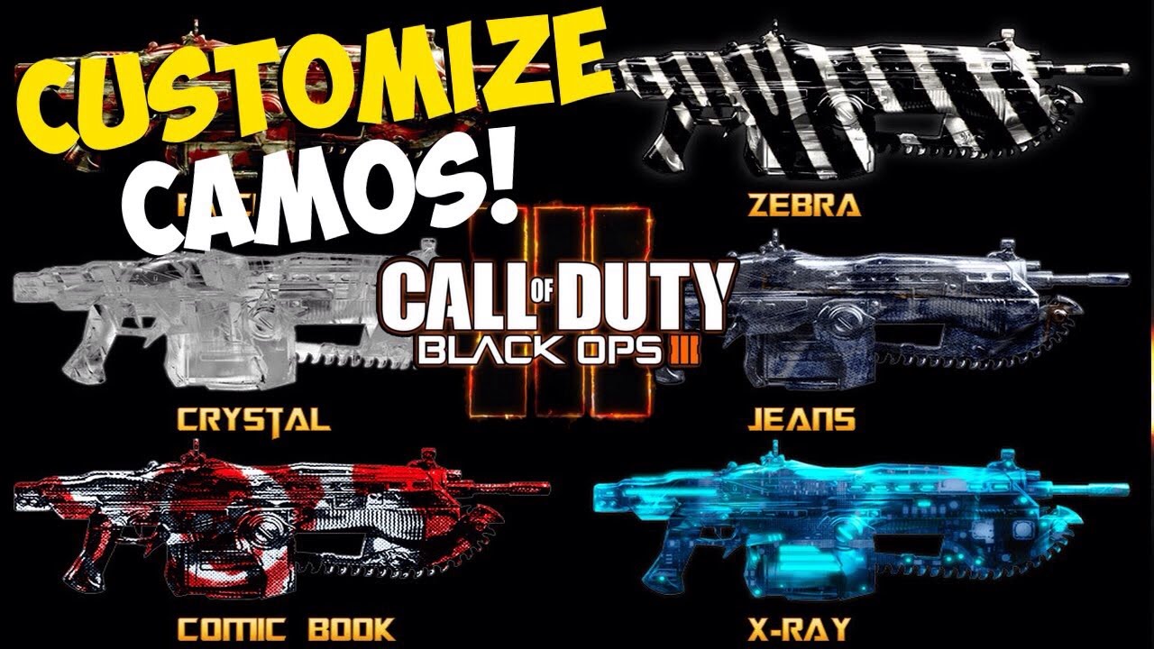 Black ops 3 Camo ideas - YouTube