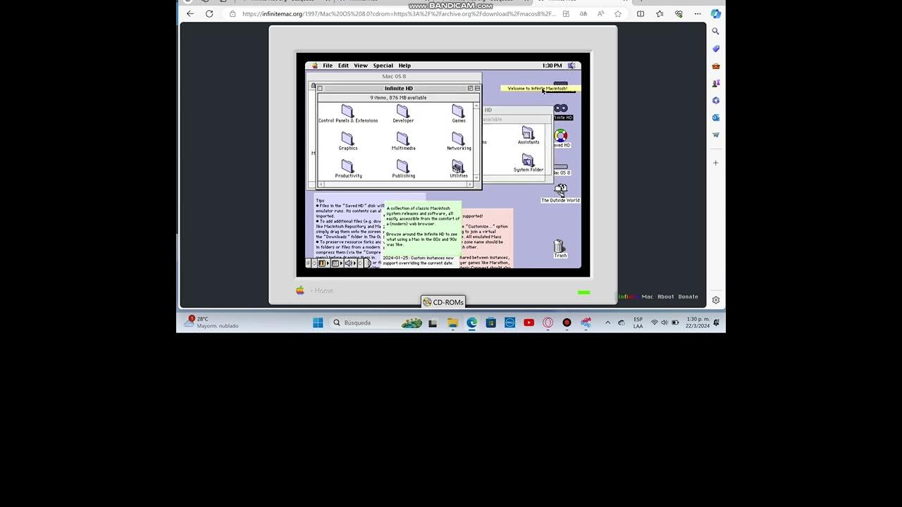 New To Make Macos And Boing on Infinite mac - YouTube