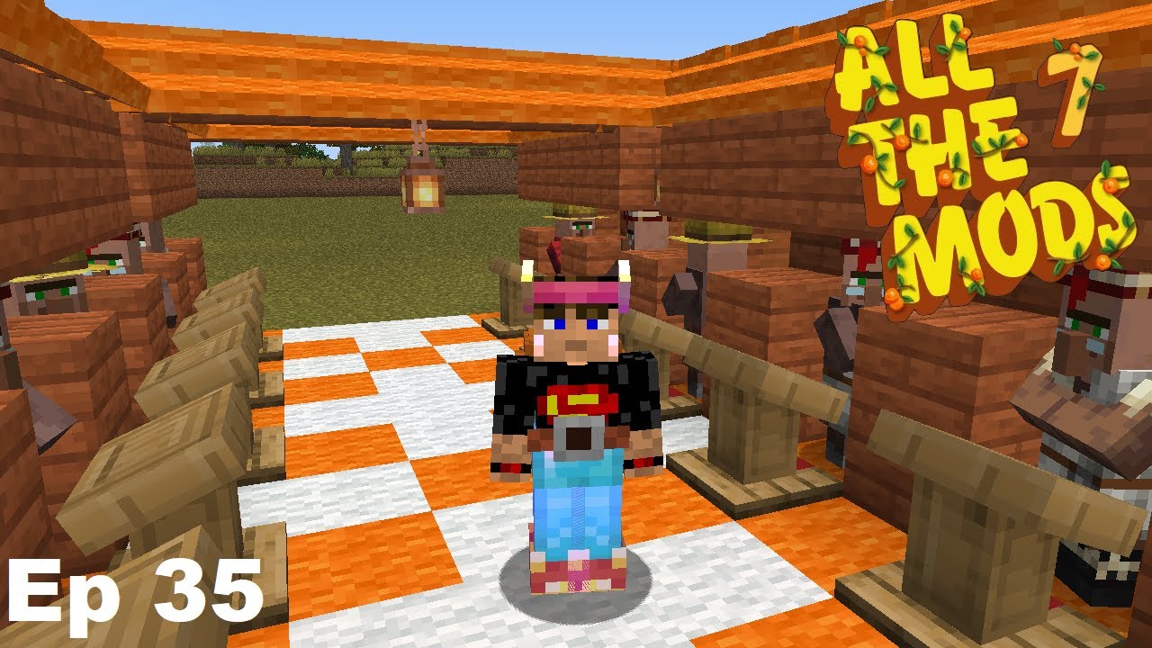 All the mods 7 - Ep 35 Villager Trading! - YouTube