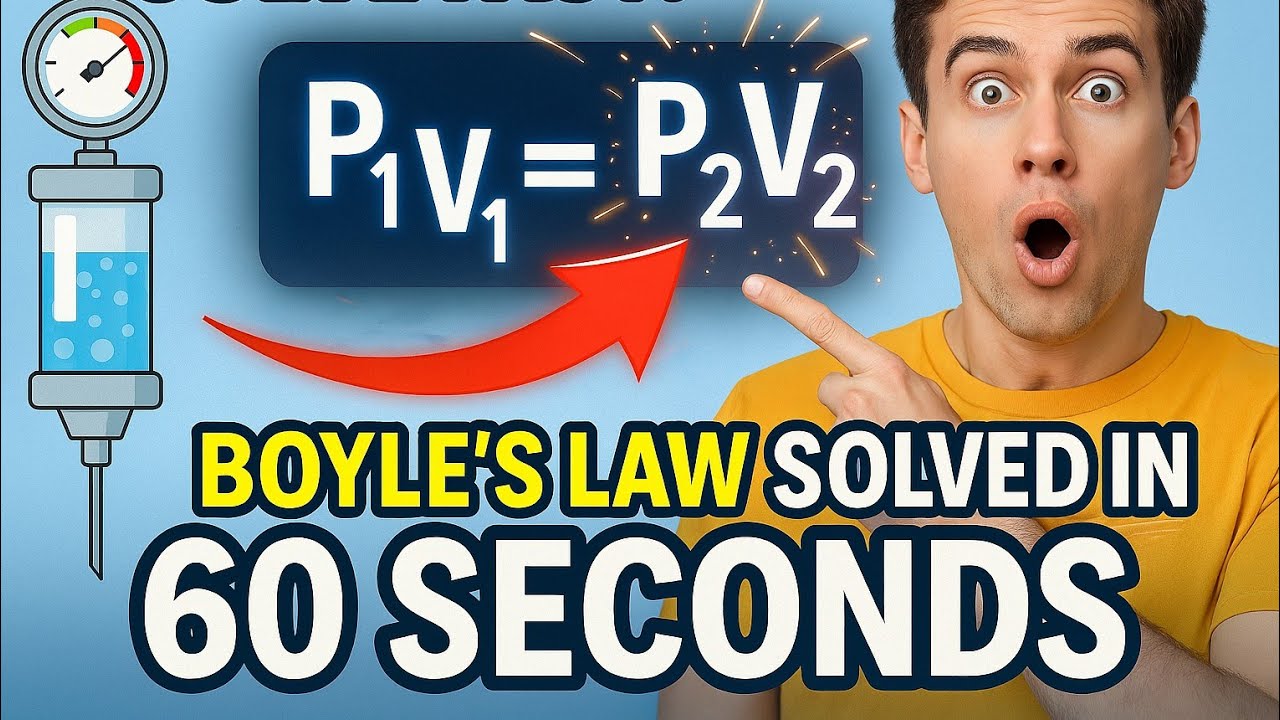Boyle’s Law Explained with Example | Step-by-Step Problem Solving for ...