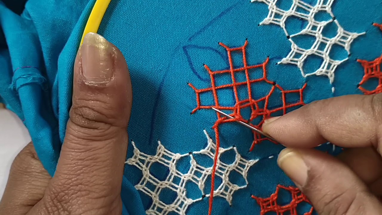 155.Sindhi embroidery, kutch work,gujrati stitch,hand embroidery - YouTube