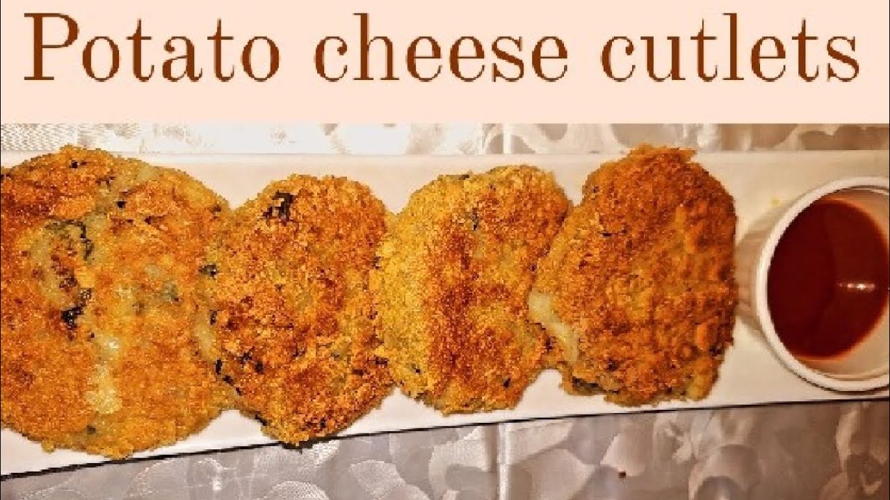 Potato Cheese Cutlets Recipe by ramsha's cookbook | how to make cheese ...