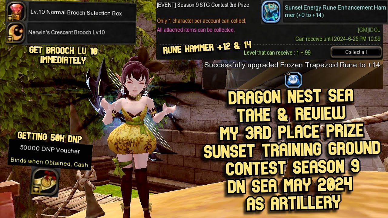 Take & Review 3rd Place Prize Sunset Training Ground Contest S9 DN SEA ...