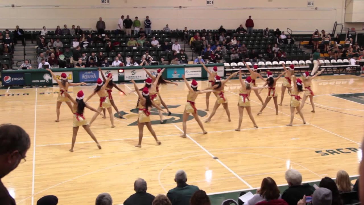 Sac State Dance Team Christmas Performance - YouTube