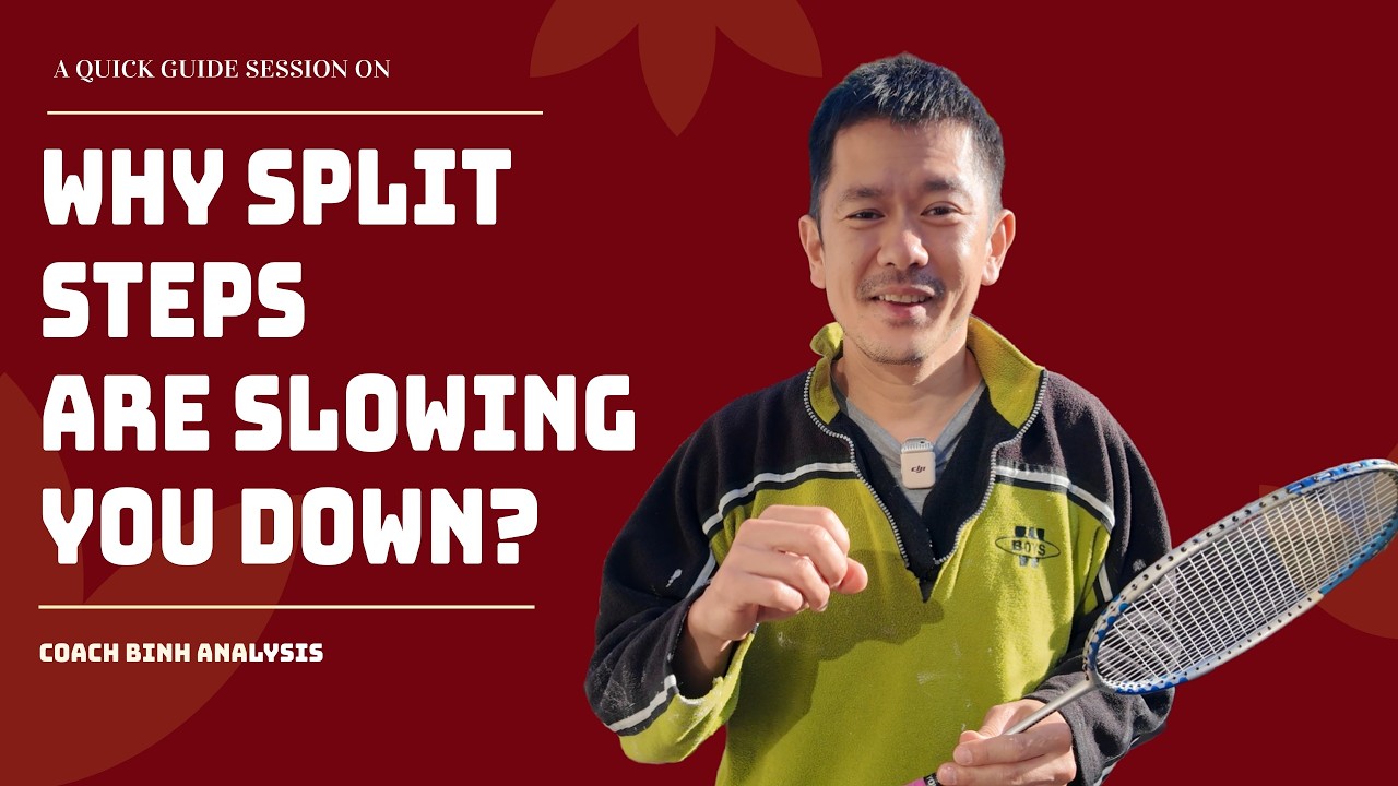 Why Your Badminton Split Steps Are Slowing You Down? Beginner's Guide ...