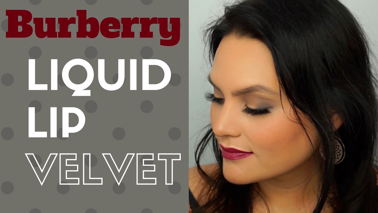 Burberry Liquid Lip Velvet Makeup Look | Melissa Chee - YouTube