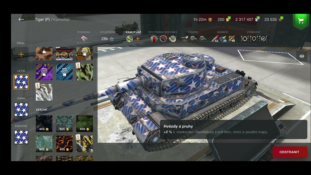 i got new TIGER P camo - YouTube