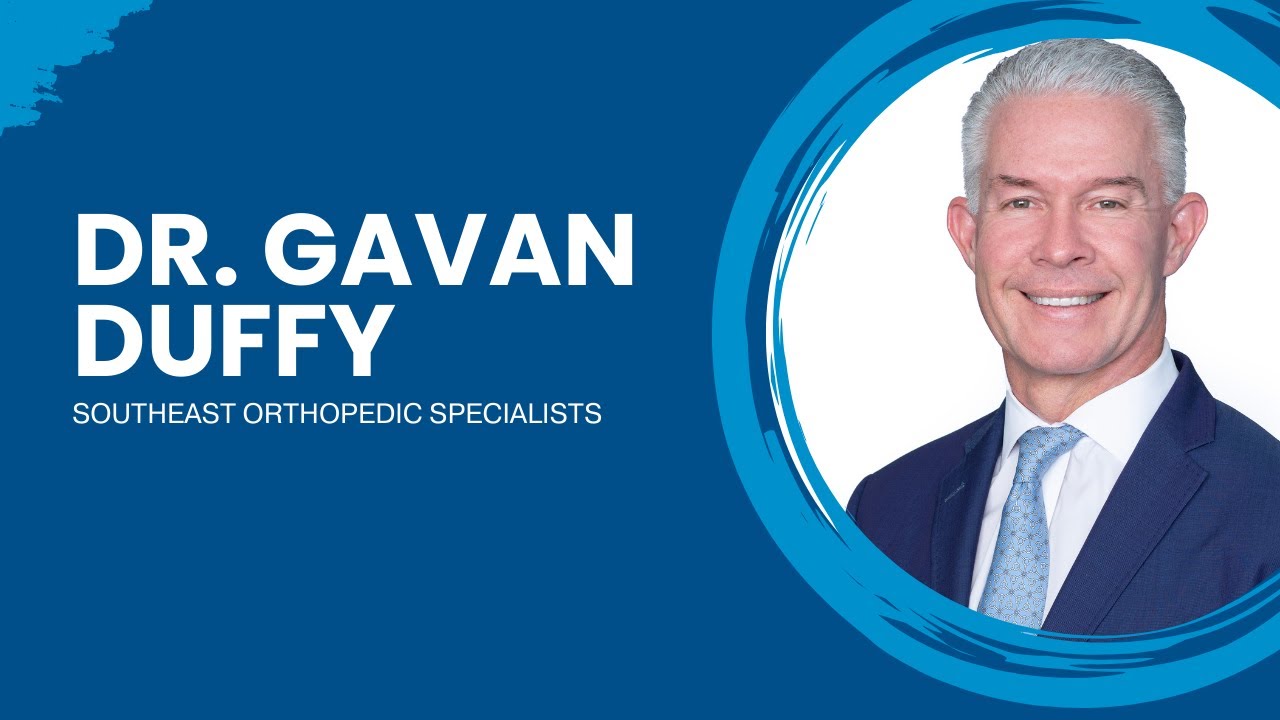 Dr. Gavan Duffy, Southeast Orthopedic Specialists, a proud partner of # ...