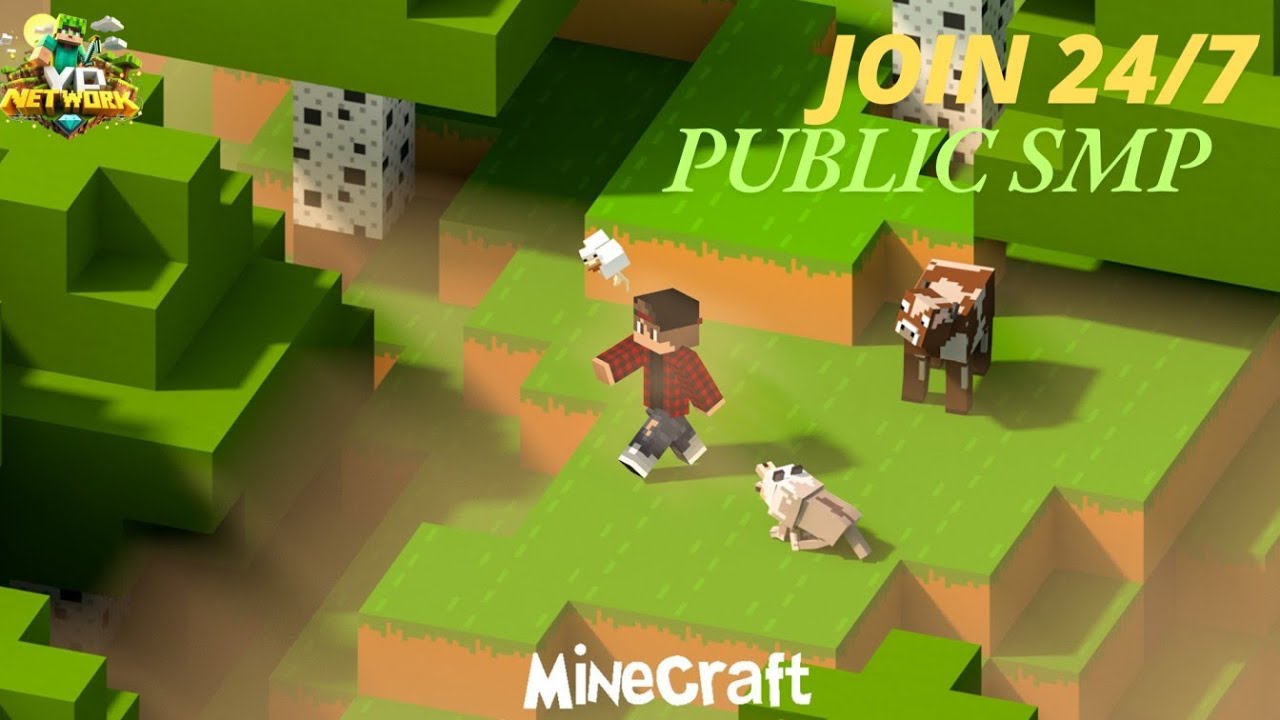Let's Play Survival In YP Network ! 24/7 Public SMP #shorts #shortsfeed ...