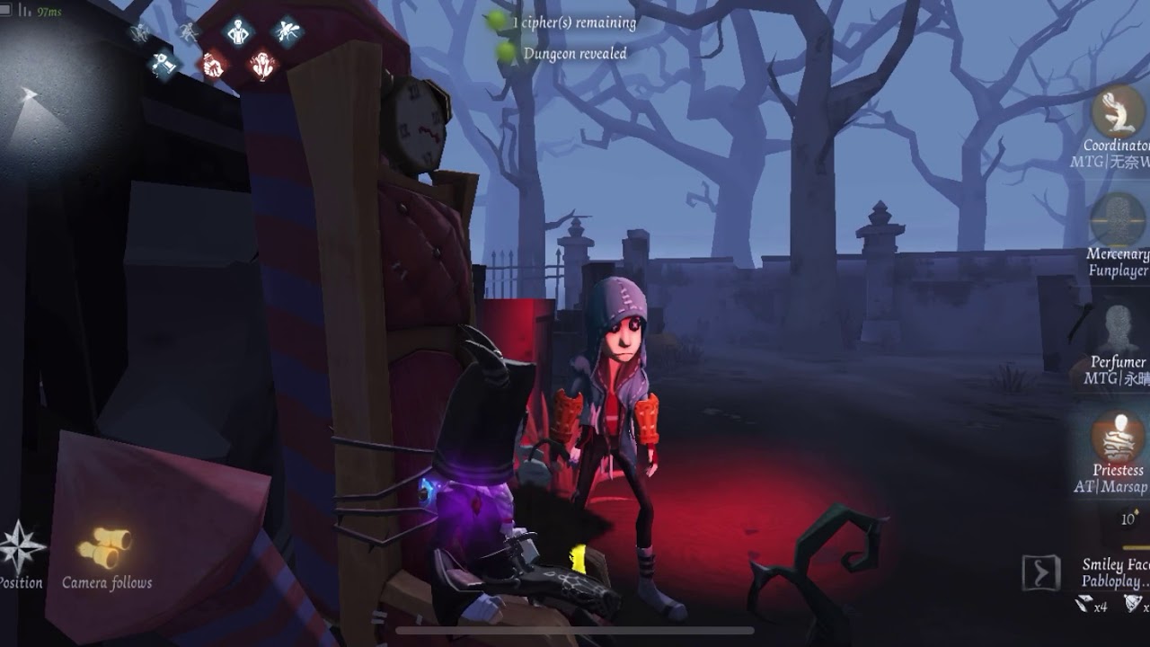 Identity V Rank Match | Priestess Gameplay - YouTube