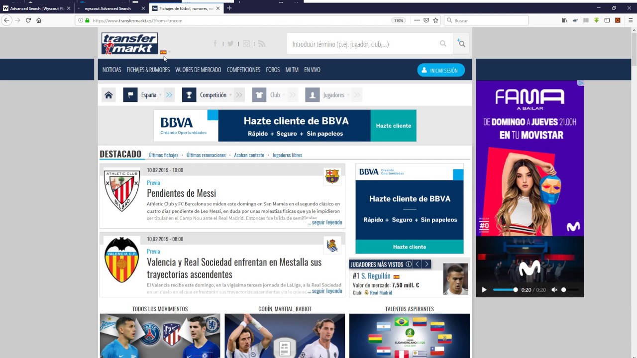 Wyscout - Soccer Scouting and Analysis Platform - Free Trial Testing ...