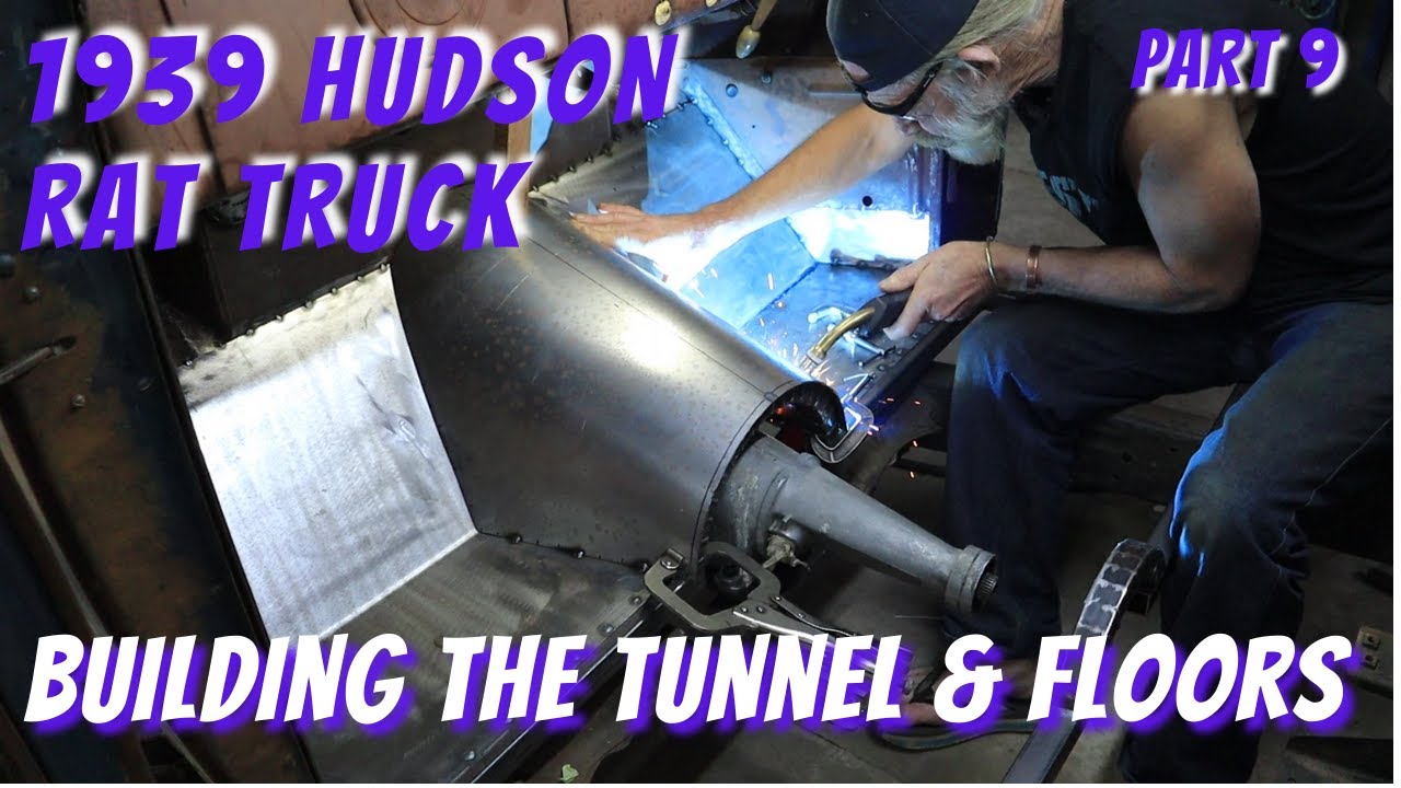 Building transmission tunnel & floors - 1939 Hudson Rat Rod Part 9 ...