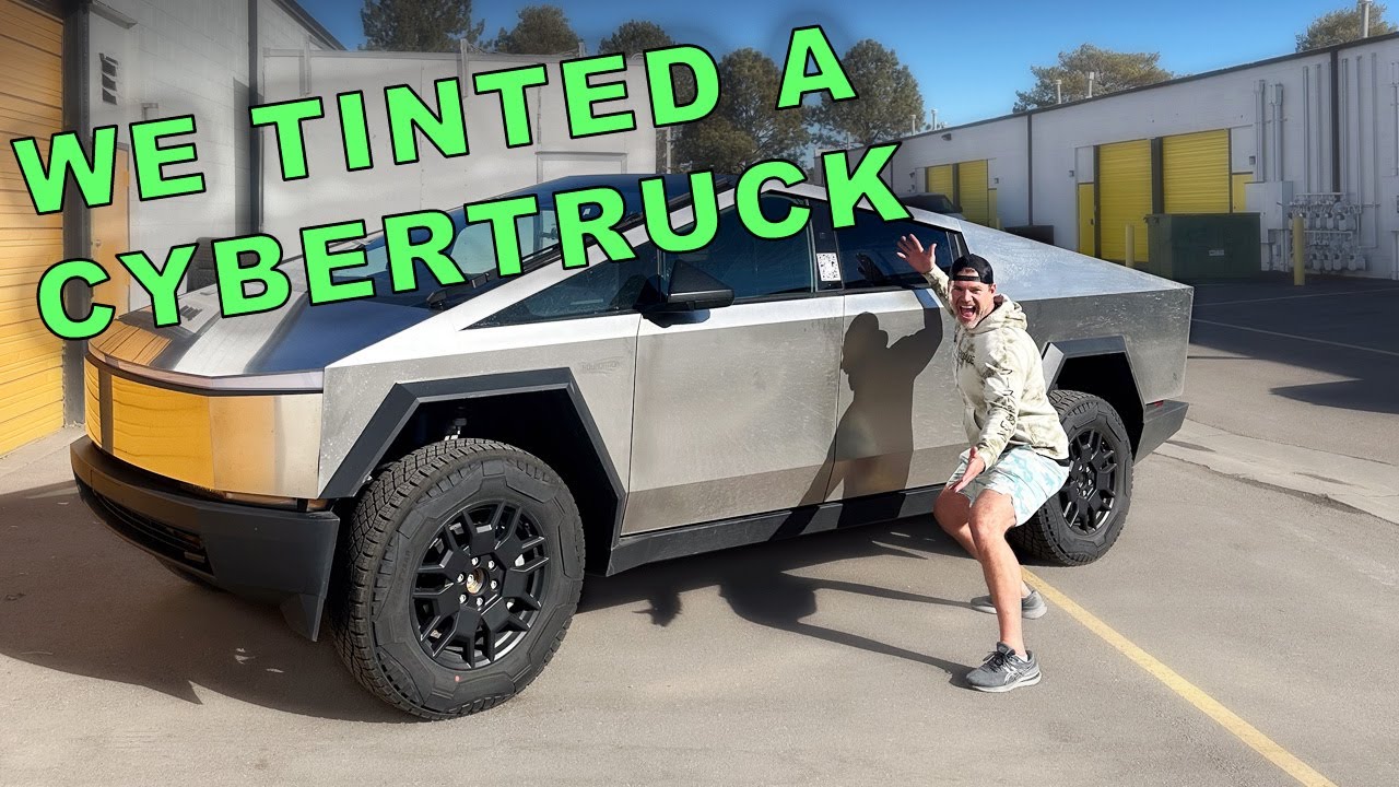 Tesla Cybertruck Window Tint - YouTube