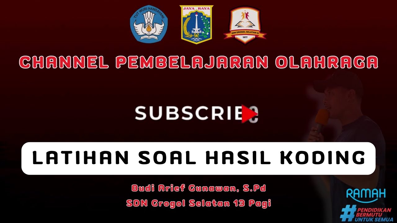 Pembelajaran Digital PJOK | Rahasia Gerak Dasar Olahraga Kelas 1-3 Latihan Siswa Online Koding ...