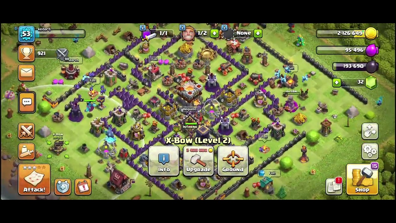 Coc games play on mobile phones - YouTube