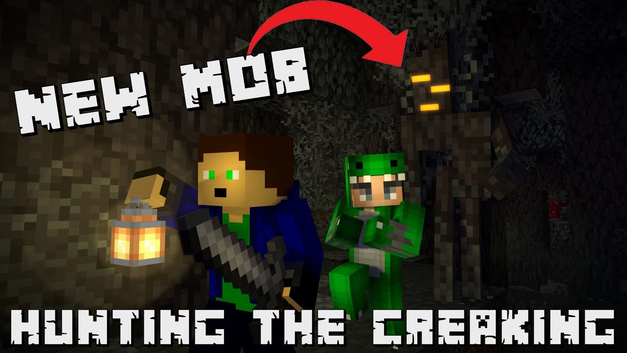 Hunting Minecraft's NEWEST MOB | THE CREAKING - YouTube