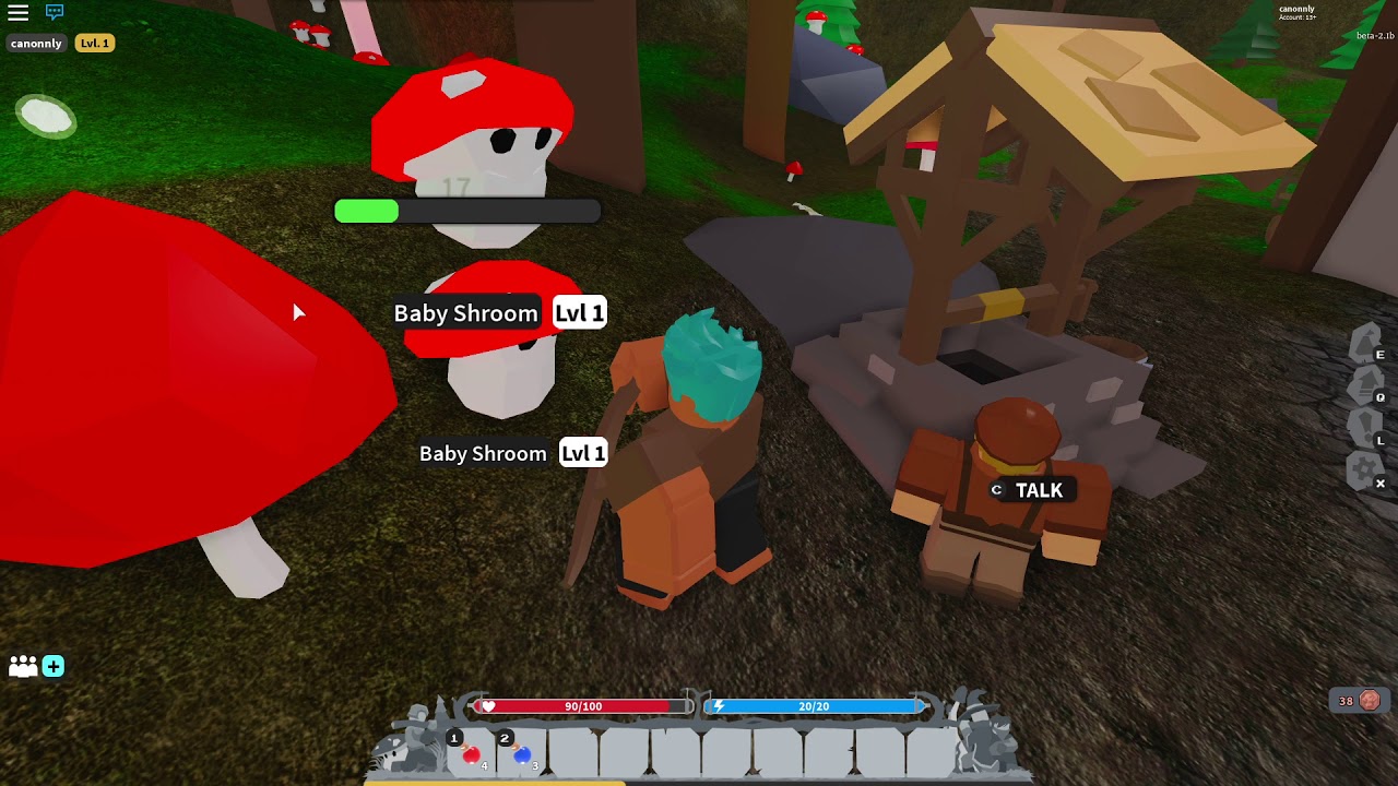 Playing Vesteria (Roblox) - YouTube