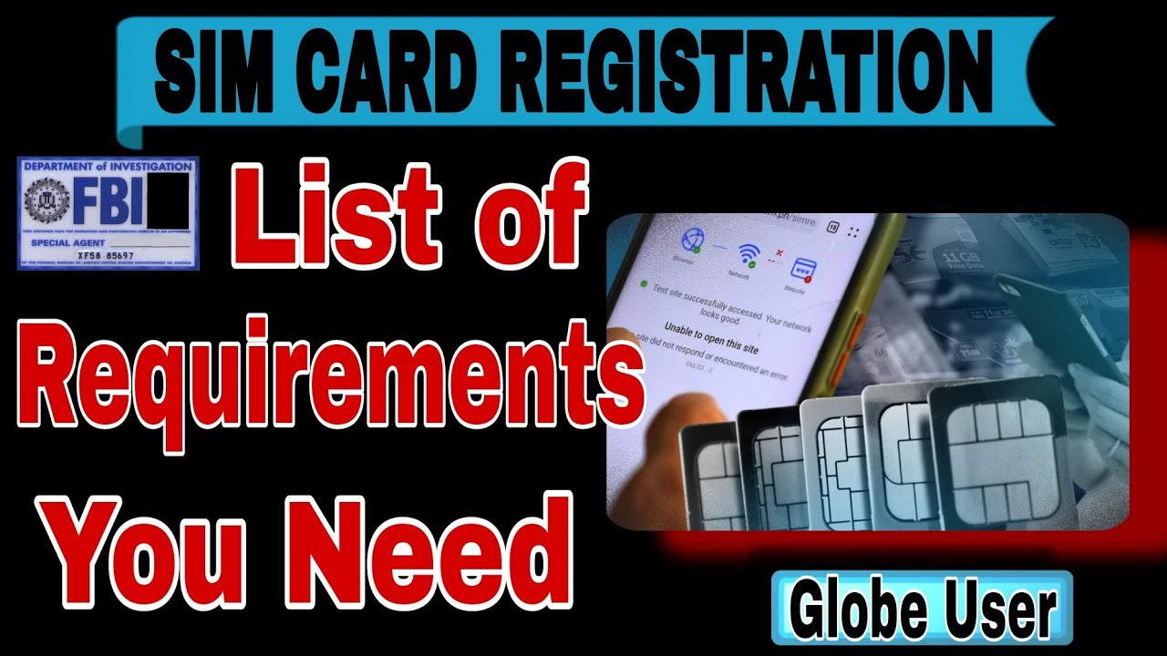 Sim registration list of ID accepted/Sim registration required 2023 ...