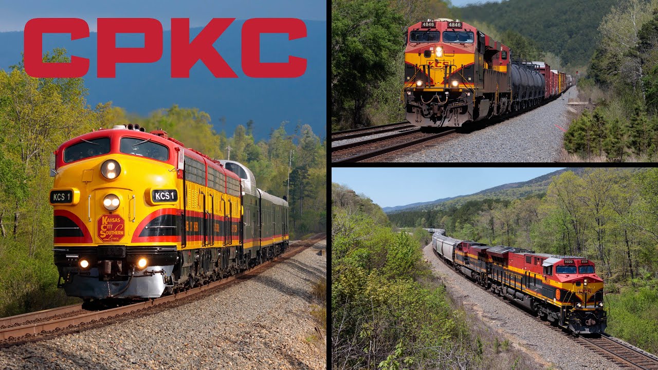 First Days Of The The CPKC Merger Along Rich Mountain! - YouTube