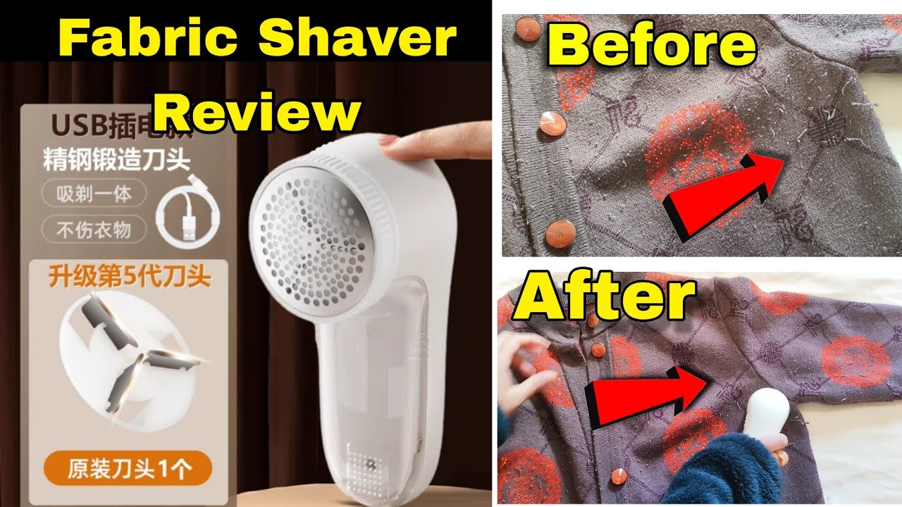 Fabric Shaver Review | How to Remove Lint from clothes | Online ...