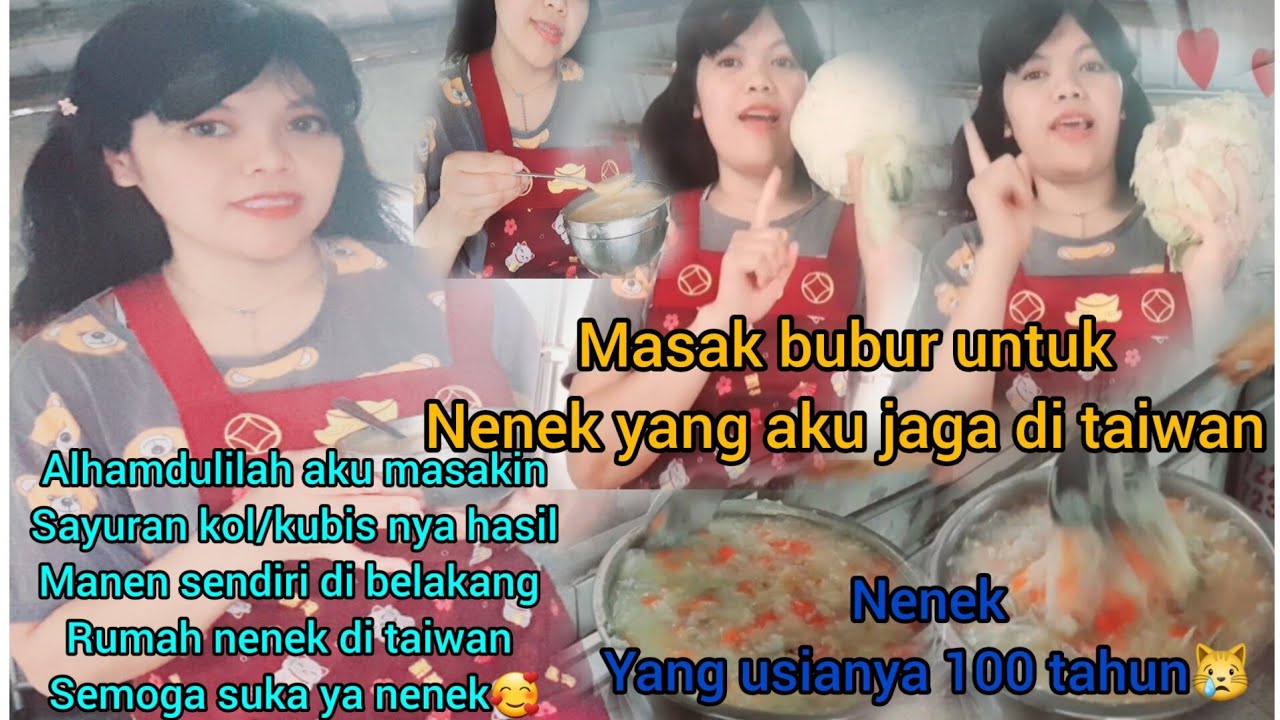 16 Mei 2023 Nenek,Aku kasih masak bubur Kol/kubis Hasil manen&nanam ...