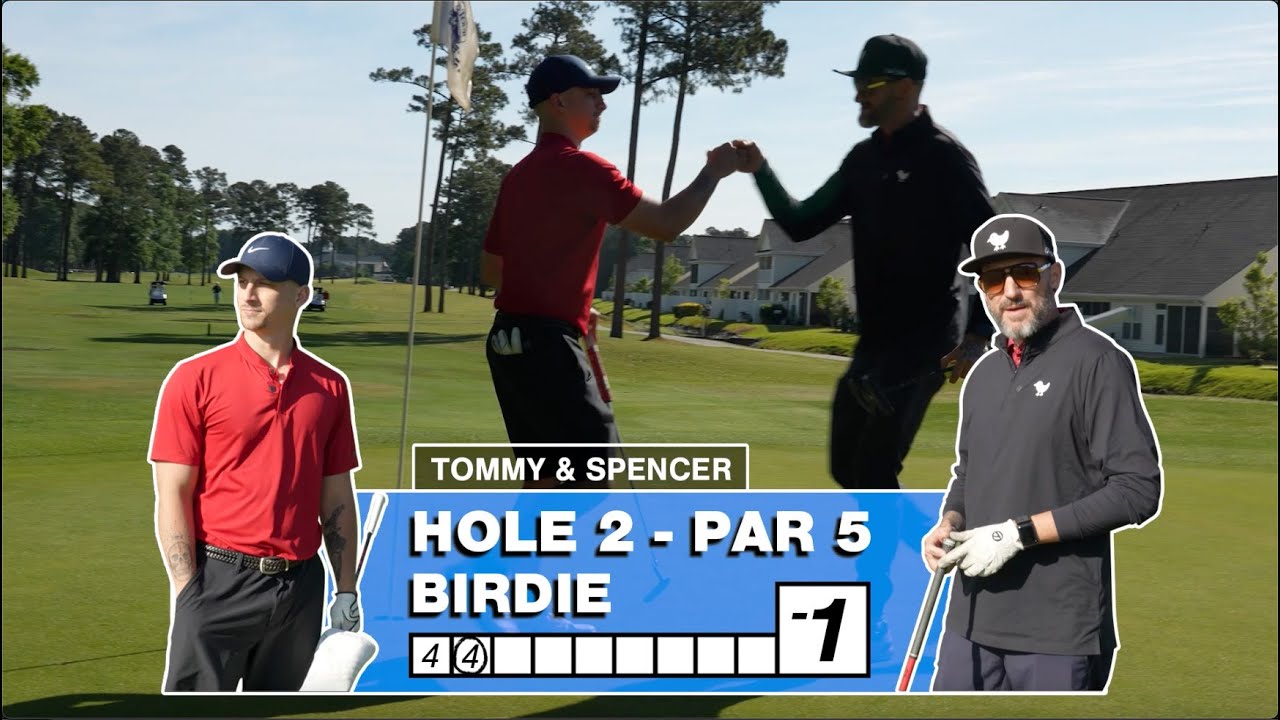 2 Man Scramble World Tour Golf Links - YouTube