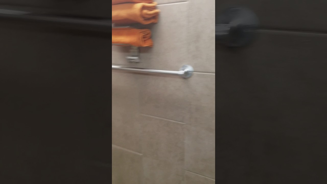 Iowa 80 TA truck stop shower - YouTube