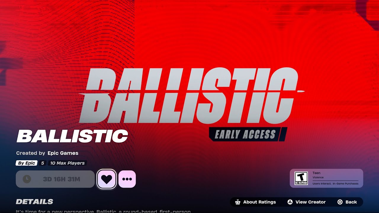 How To Join & Get Ballistic NOW EARLY Map Code Playlist in Fortnite Chapter 6 (Play Ballistic ...