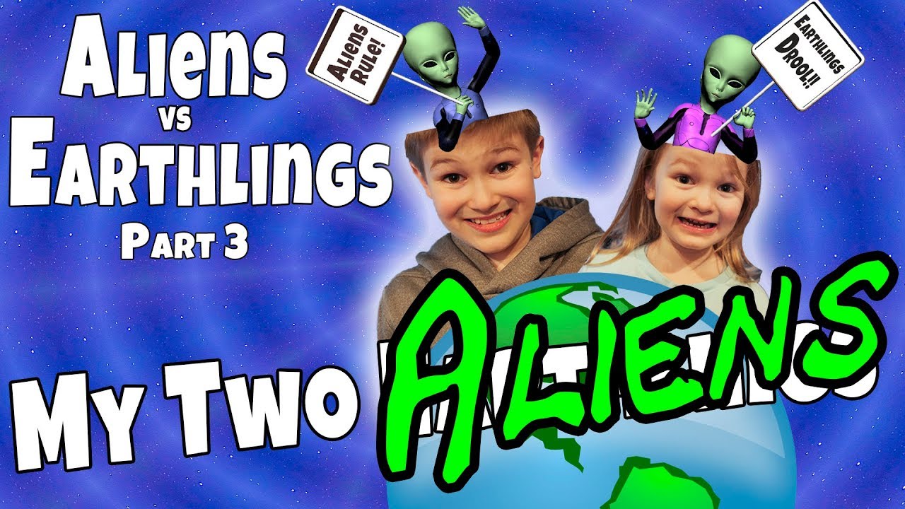 Aliens vs Earthlings Part 3 My Two Aliens Double Body Swap - YouTube
