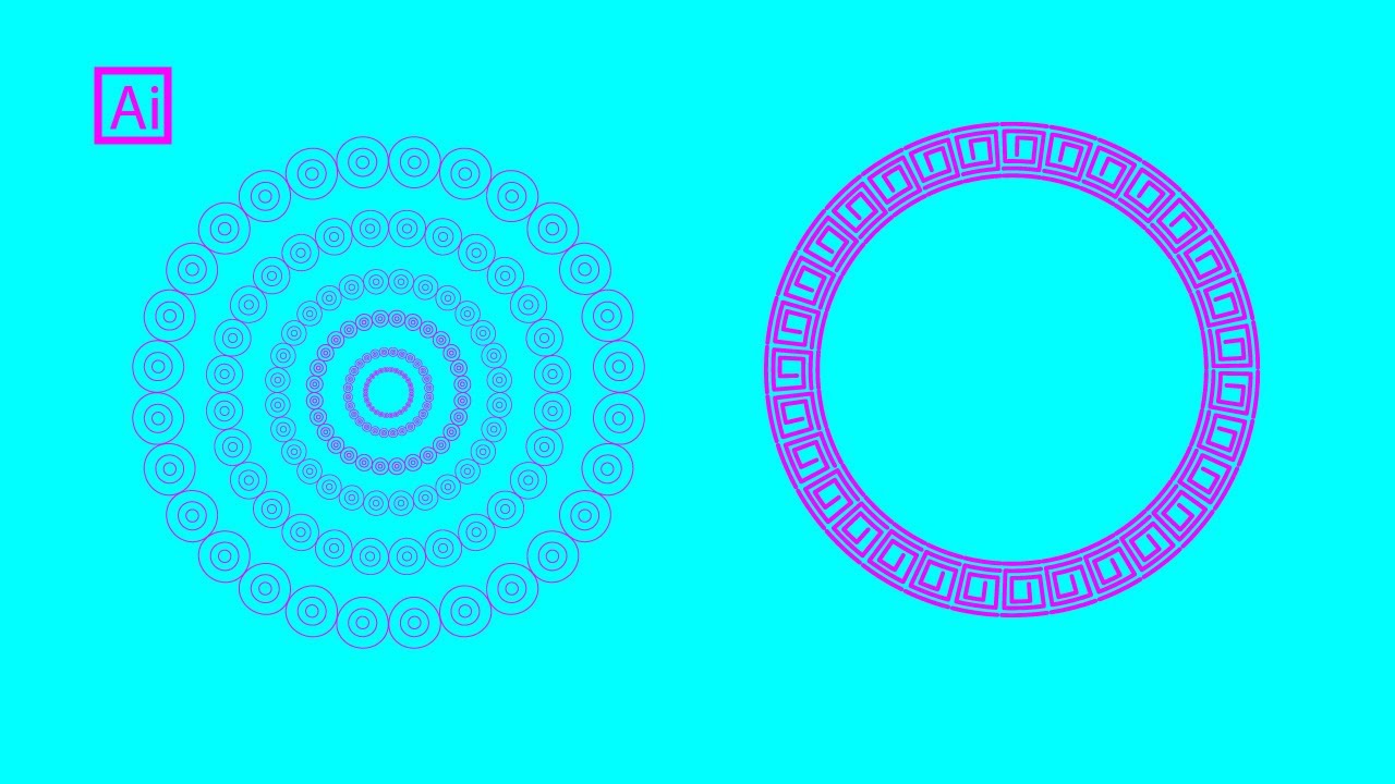 "How to Create a Geometric Background and Pattern Brush in Adobe ...