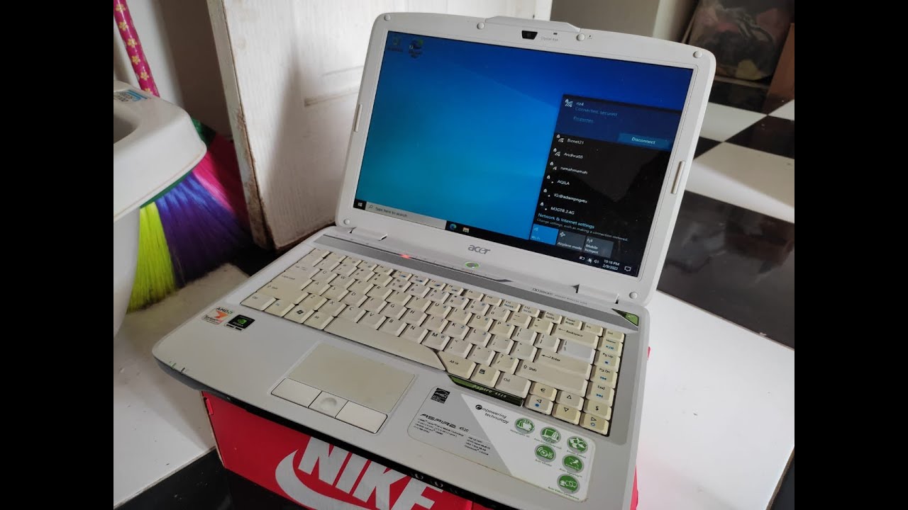 LAPTOP ACER Aspire 4520 (Alhamdulillah sudah terjual) - YouTube