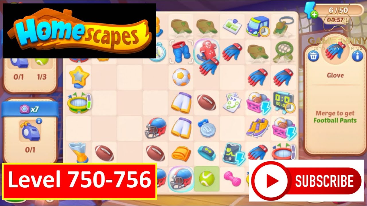 Homescapes part 101 (level 750-756) - YouTube