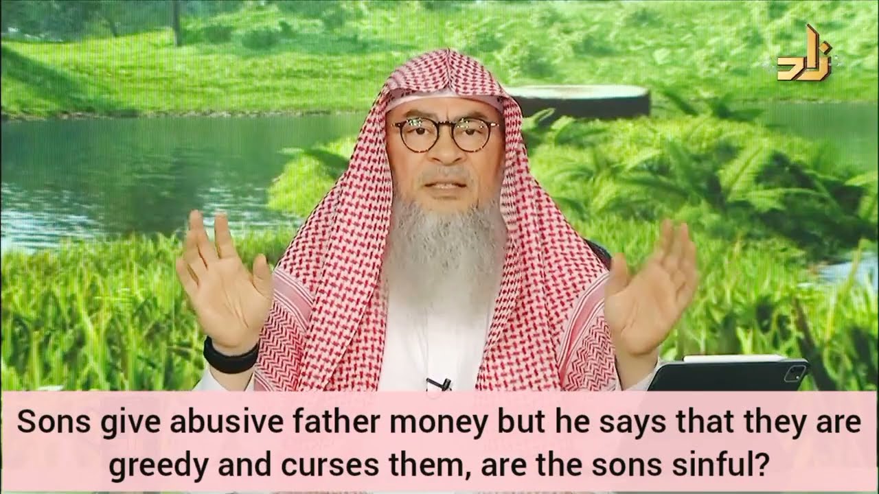 Son gives abusive father money but he says he's greedy & curses him ...