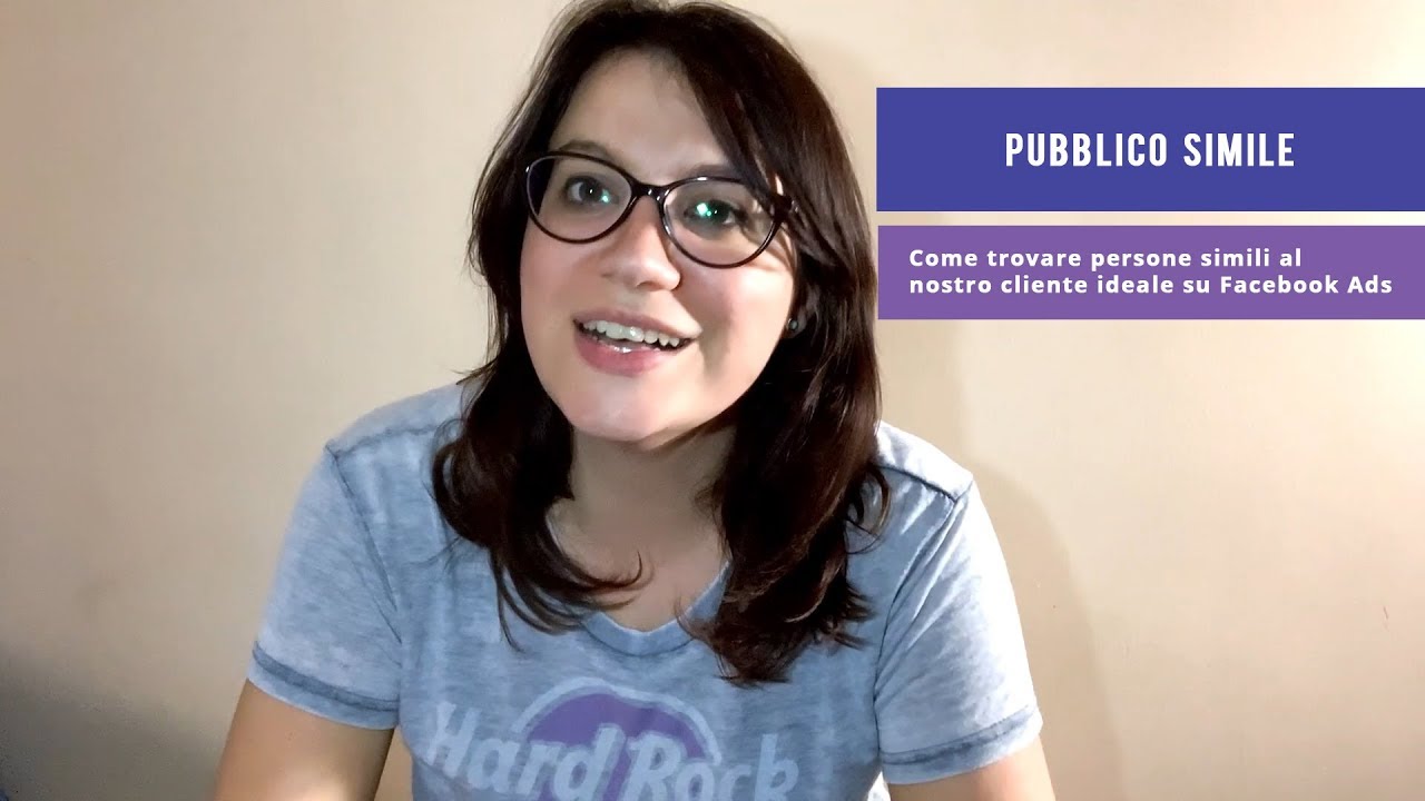 Pubblico Simile su Facebook Ads - YouTube