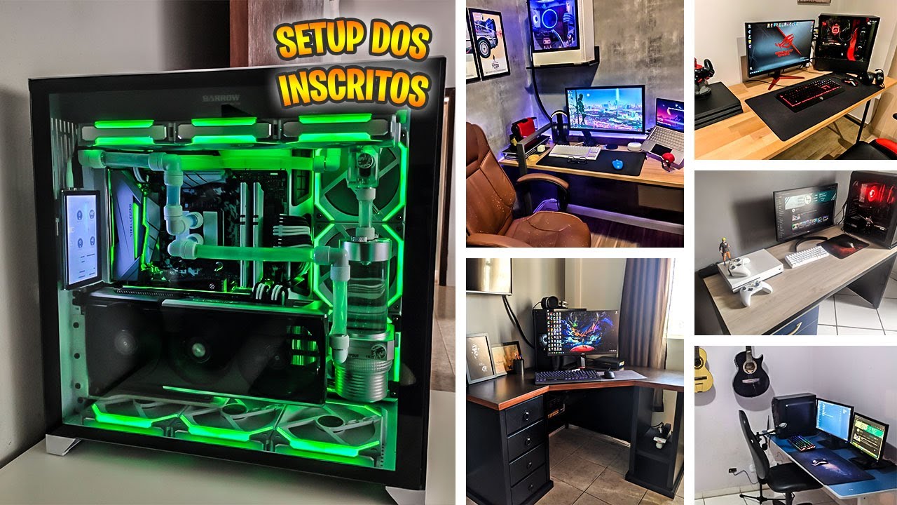 TELA DENTRO DO PC? COMPARTILHANDO OS PERIFÉRICOS COM DOIS PCS - Setup ...