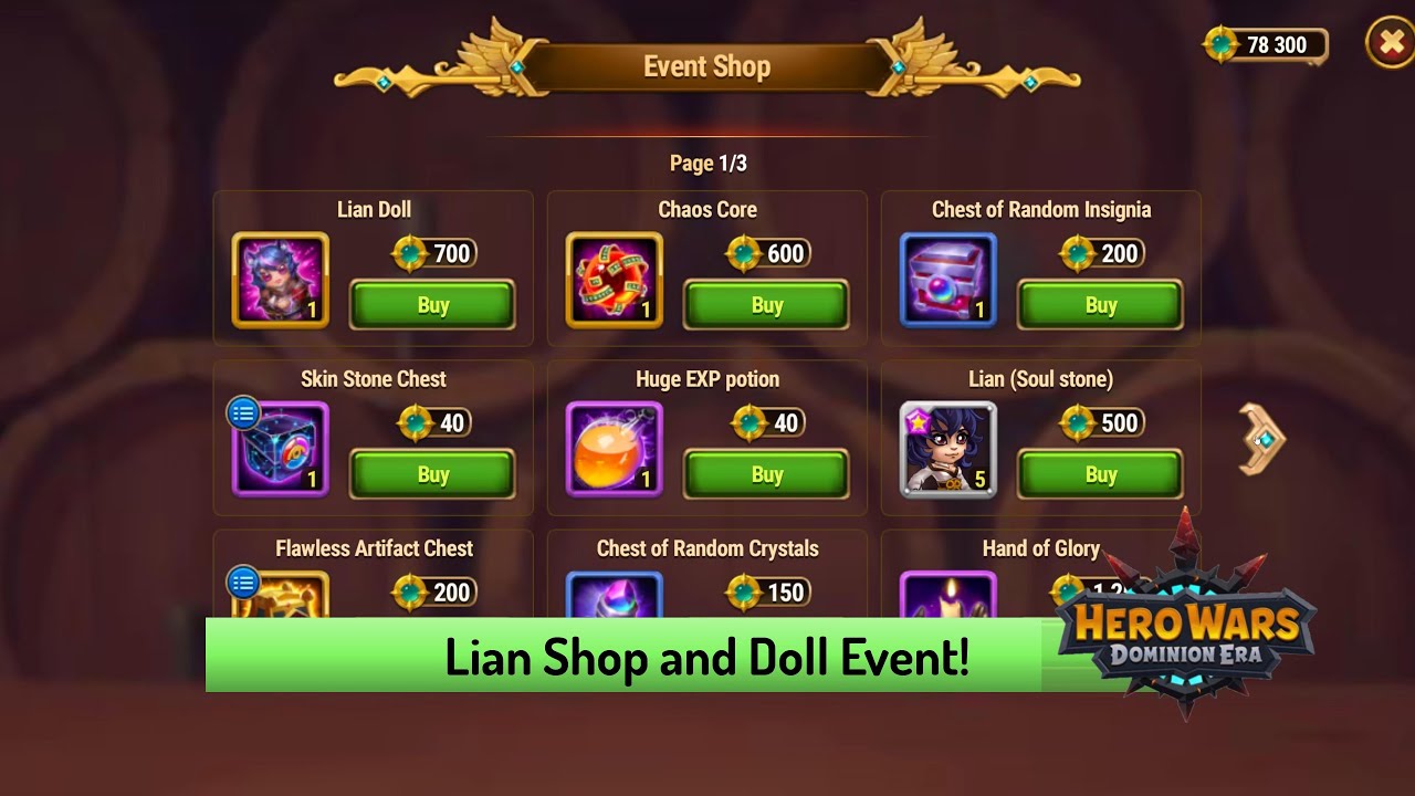Lian Event, River of Sakura Petals — Hero Wars: Dominion Era - YouTube