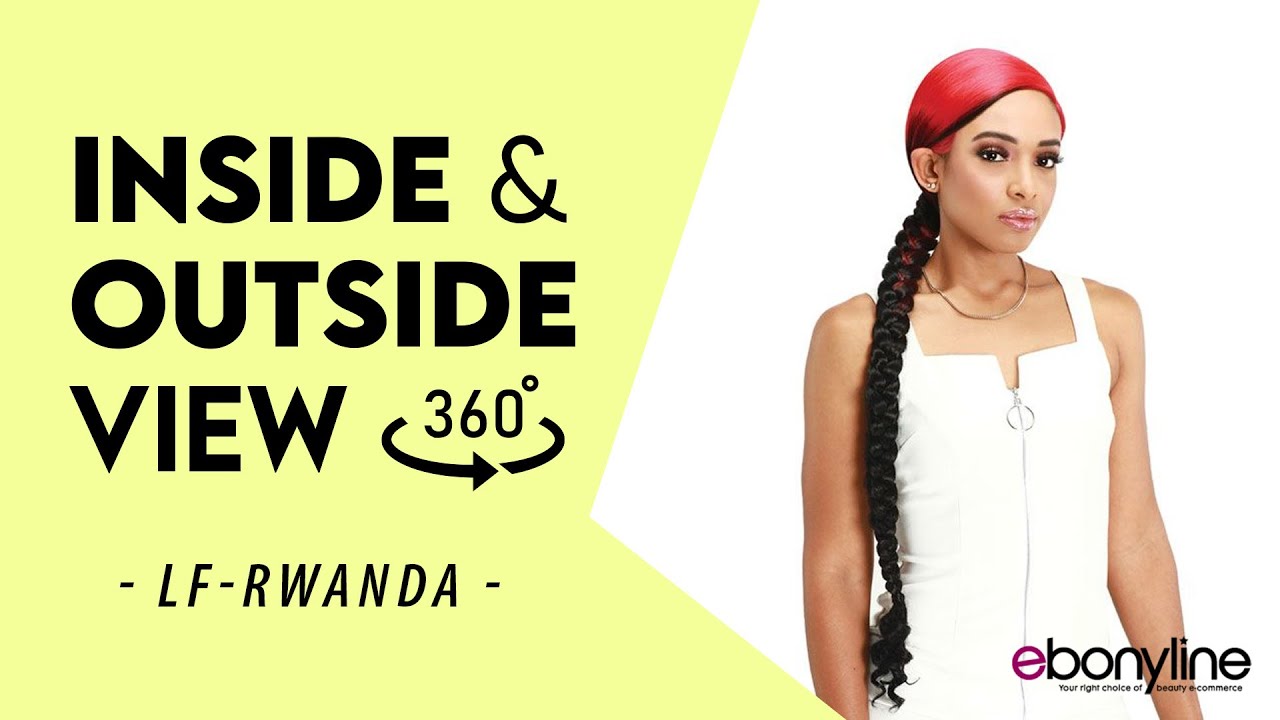Zury Sis Braided Pony HD Lace Front Wig - LF-RWANDA | EBONYLINE.COM - YouTube