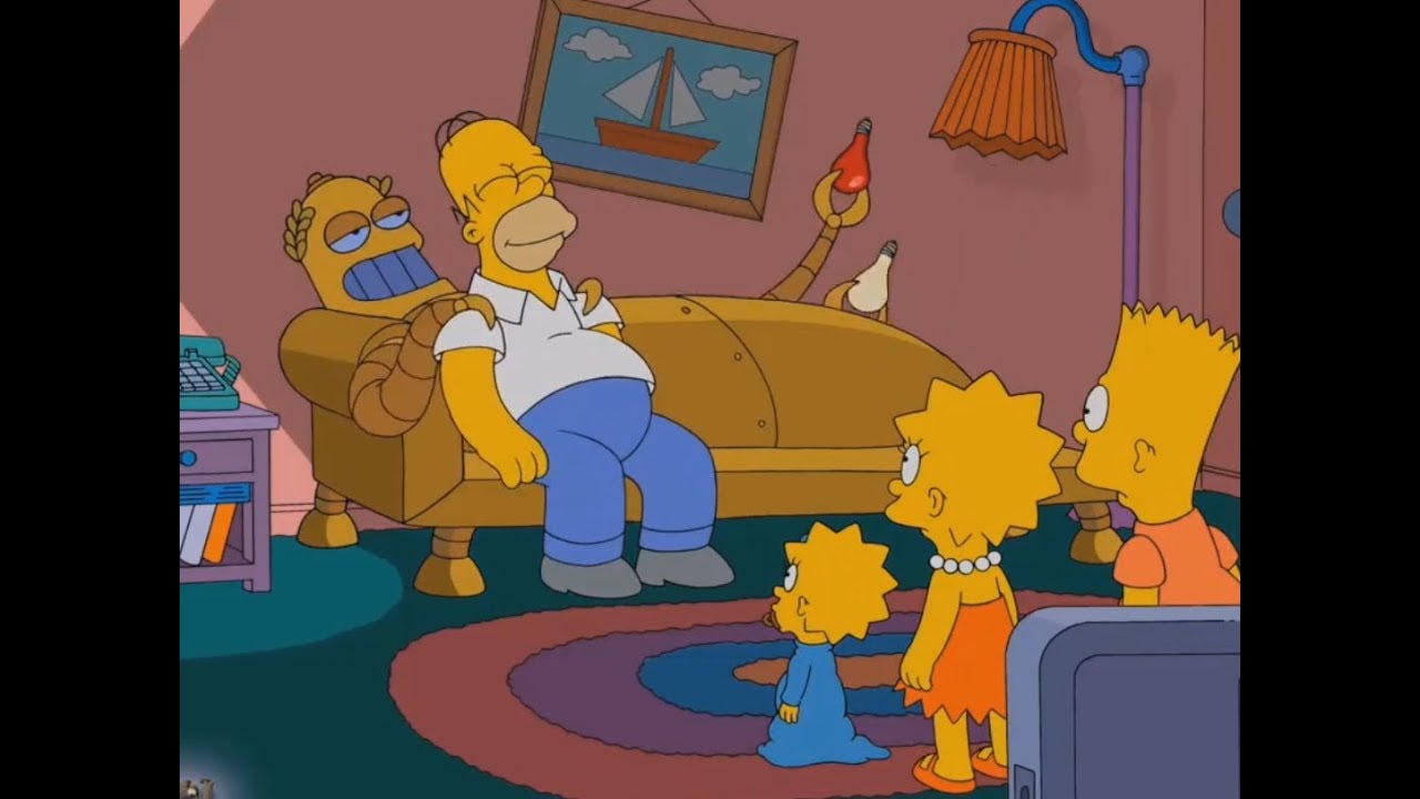 The Simpsons- Massage Chair for Lazy People! - YouTube