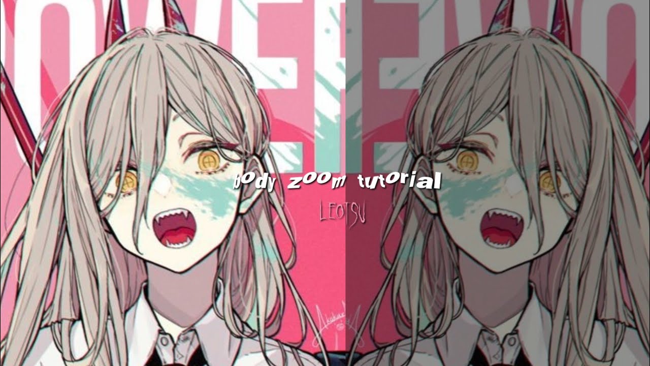 body zoom transition tutorial !; | alight motion - YouTube