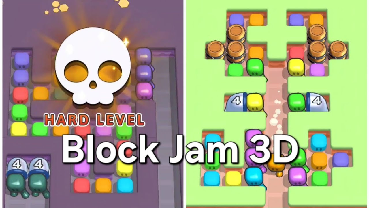 Block Jam 3D Mobile Gameplay levels 94-97 - YouTube