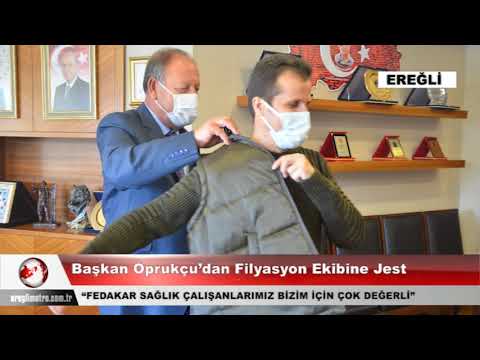 Başkan Oprukçu’dan Filyasyon Ekibine Jest