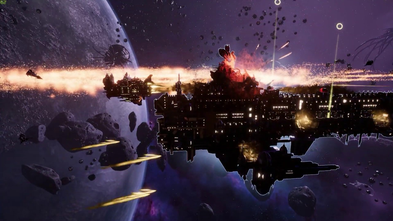 Warhammer 40K BattleFleet Gothic: Armada 2 - Space Battles - SPACE WAR ...