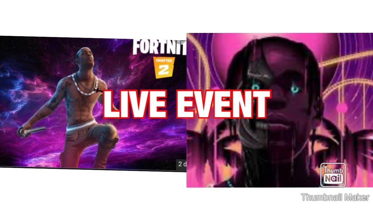 Fortnite Live Event (Travis Scott) Best Event - YouTube