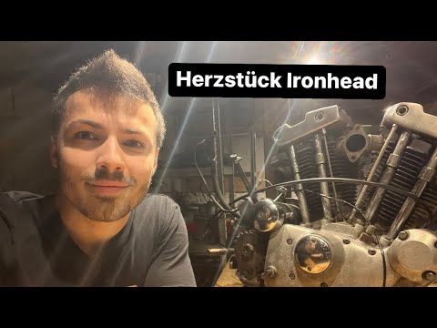 Ironhead XLCH Motor Vorstellung ( Ironhead XLCH engine ) Harley ...