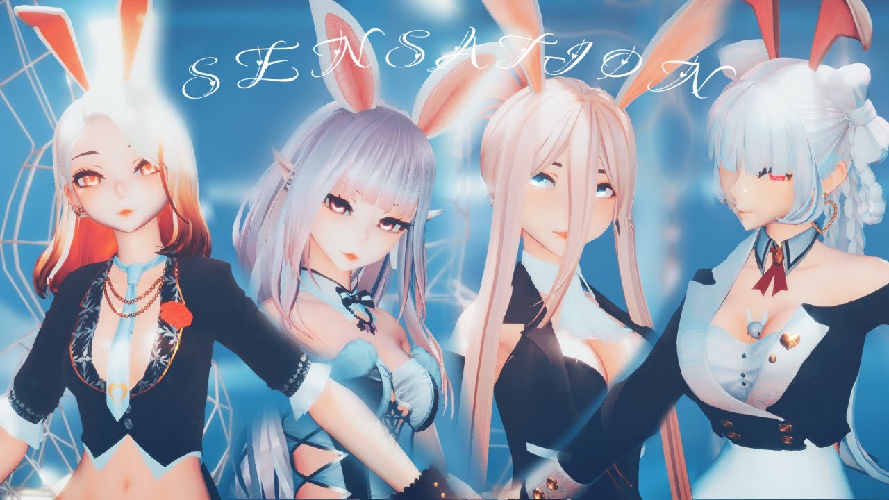 MMD 』Vivid BAD SQUAD/ProSeka - PaⅢ.SENSATION | Easter Special - YouTube