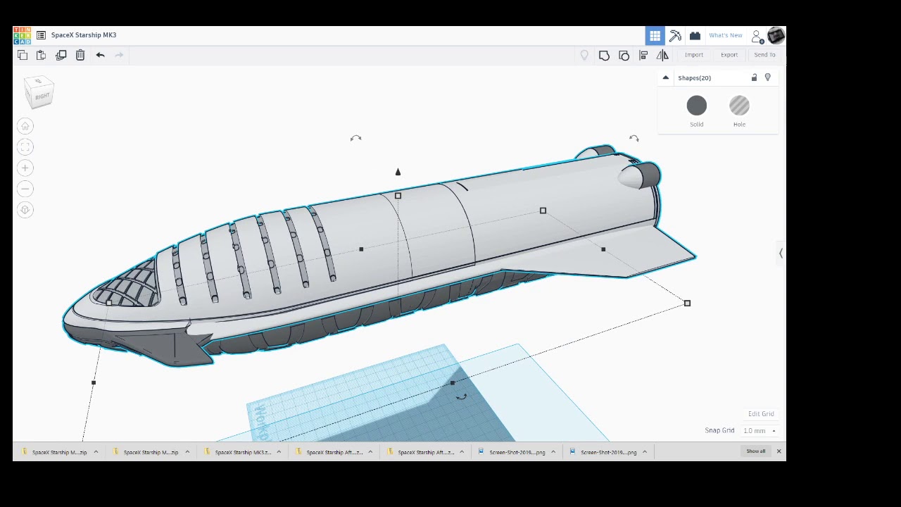 SpaceX Starship MK3 quick design. - YouTube