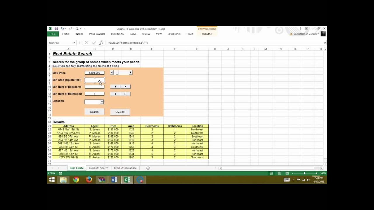 Developing Spreadsheet-Enabled Decision Support Systems Video Fig 18.25 to 18.32 - YouTube